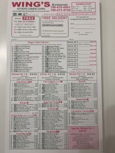 Order | Wings Edmonton
